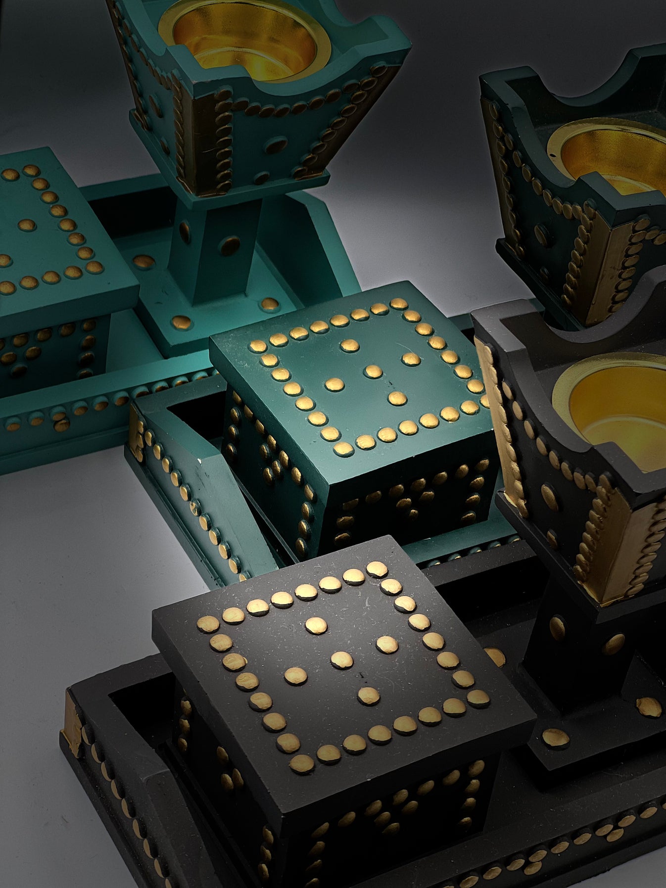 Bakhoor Burner with Tray and Bakhoor Holder – The Ahsan Store