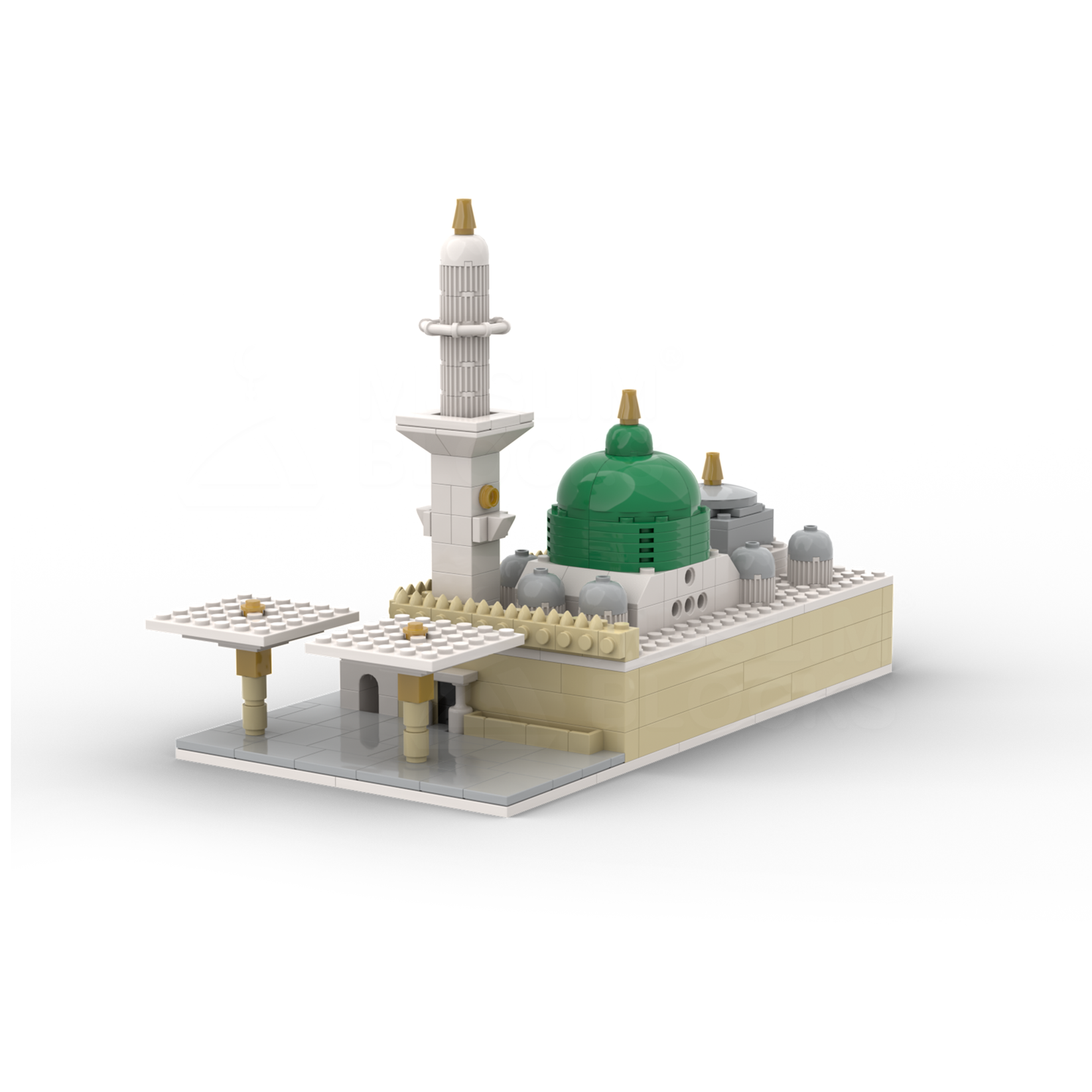 Masjid An-Nabawi Muslim Blocks – The Ahsan Store